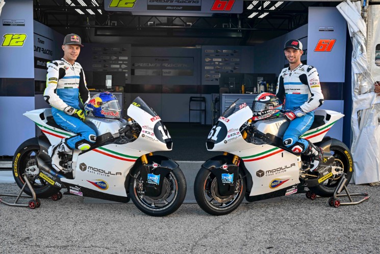 MotoGP Misano J3 Gresini: a Ducati in Garelli colors for Bastianini and Di Giannantonio - Paddock GP